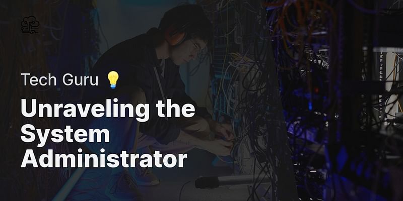 What is a system administrator?